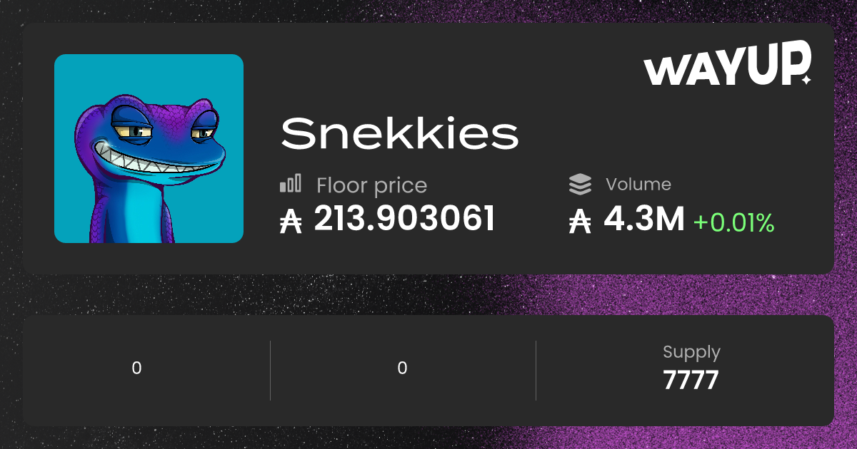 Snekkies | Wayup