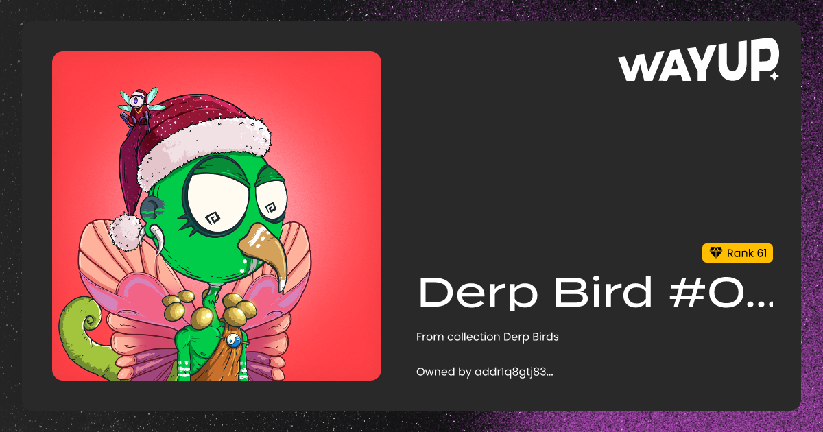 Derp Bird #06753 | Wayup