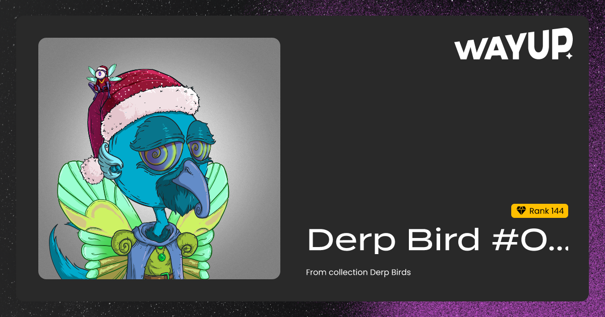 Derp Bird #09906 | Wayup